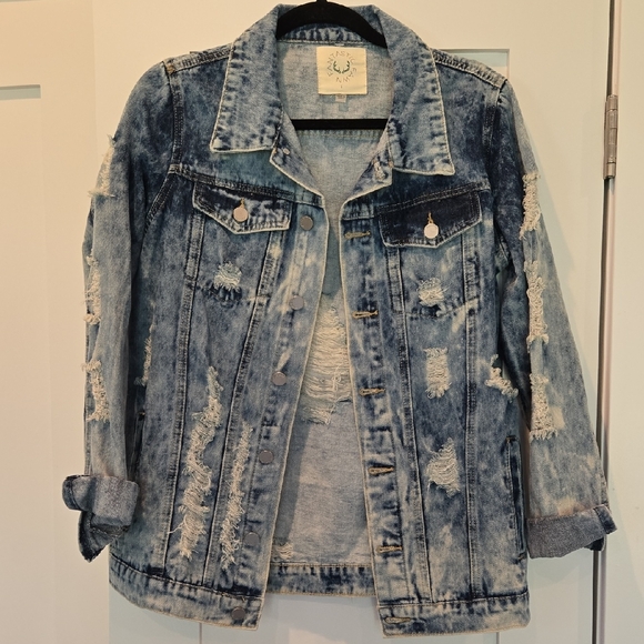 Fantastic Fawn | Jackets & Coats | Fantastic Fawn Blue Denim Jacket ...